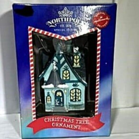 Hallmark | Holiday | New Hallmark Northpole 82 House Christmas Ornament ...